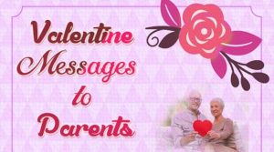 Happy Valentine Day Messages to Parents