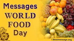 World Food Day Greetings Messages and Slogans – 16 October