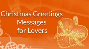 Romantic Christmas Wishes for Lover – Greetings Card