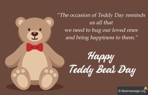 Happy Teddy Day Messages 2025: Teddy Bear Quotes, Wishes