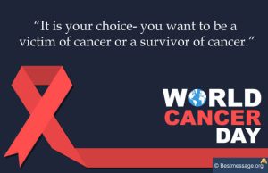 World Cancer Day Wishes Messages | Cancer Slogan and Quotes