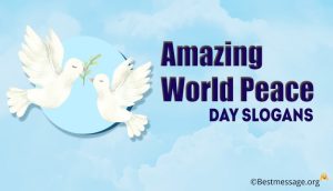 Amazing World Peace Day Slogans | Peace Slogans