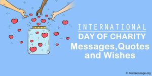 International Day of Charity Messages, Quotes and Wishes