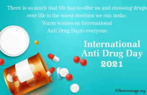 International Anti Drug Day Messages, Drug Quotes, Wishes 2025