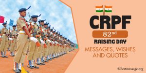 CRPF Raising Day Wishes, Quotes and Messages in English