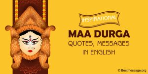15 Inspirational Maa Durga Quotes, Messages in English