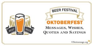 Happy Oktoberfest Messages, Wishes, Quotes, Sayings