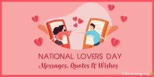 National Lovers Day Wishes, Messages and Greetings