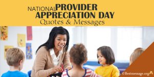National Provider Appreciation Day Quotes, Greetings Messages