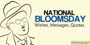 National Bloomsday Wishes, Messages, Quotes