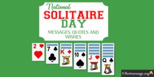 National Solitaire Day Wishes Images, Quotes & Messages