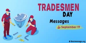 Tradesmen Day Quotes, Wishes 2024 Messages