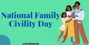 National Family Civility Day Wishes – November 15