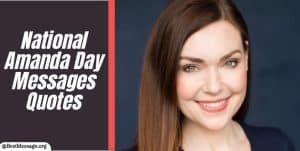 National Amanda Day Messages, Quotes for Instagram, Facebook