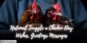 National Snuggle a Chicken Day Wishes, Greetings Messages, Quotes